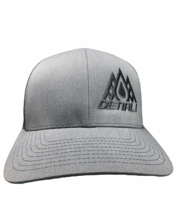 Denali Hat (Gray with Black Mesh) – Denali Skis